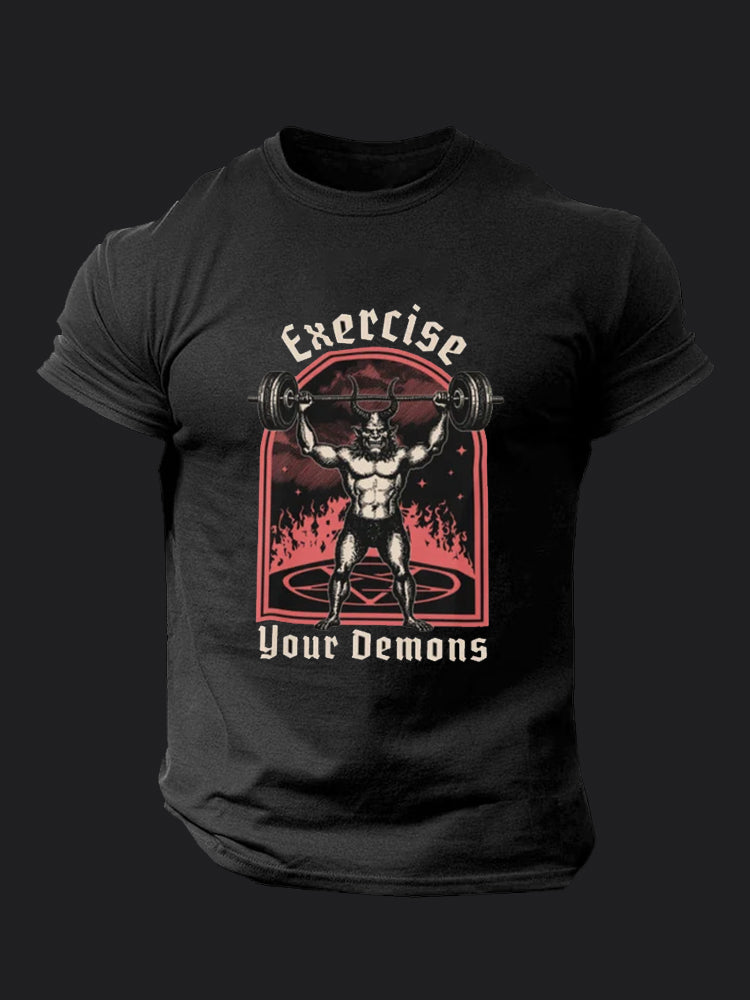 Exercise Your Demons BombApe Gym T-shirt